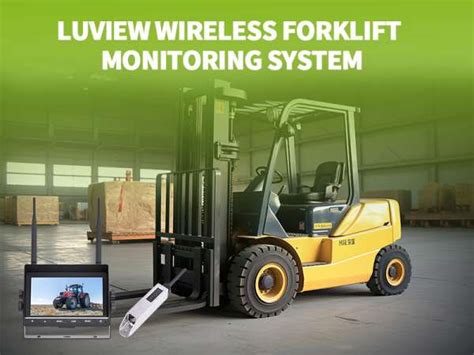Enhancing Forklift Operation Safety Luview Wireless Forklift