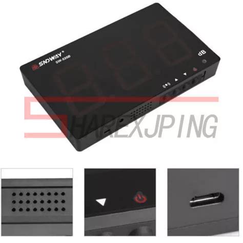 SNDWAY SW B DIGITAL Sound Level Meter Db Screen Display Noise Meter PicClick AU