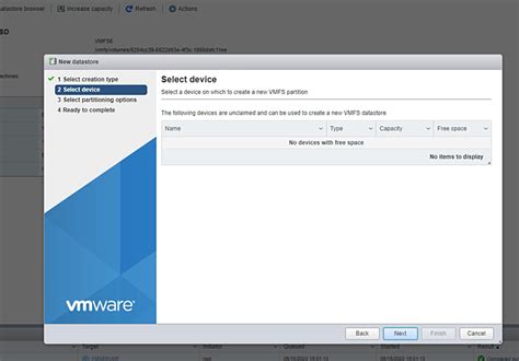 Help Adding Datastore To Esxi 67 Virtualization Spiceworks Community