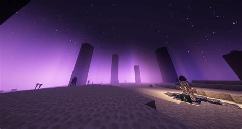 The End Background Minecraft