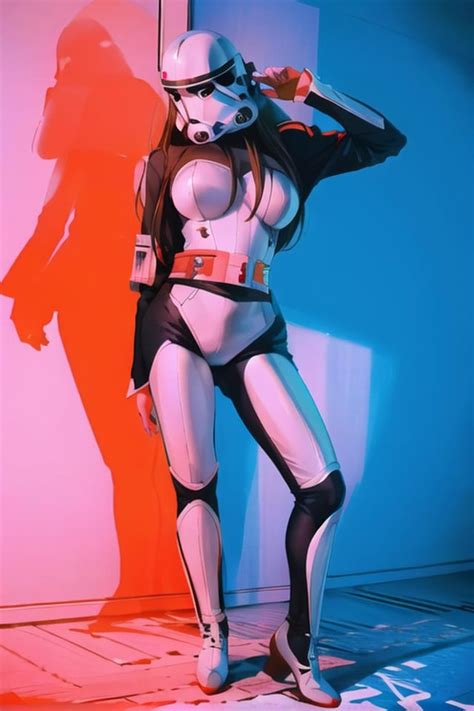 The Asstronaut Girl As A Storm Trooper Ai Rhentaiai