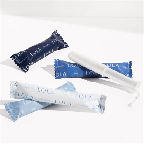 Non Toxic Applicator Free Tampons Lola