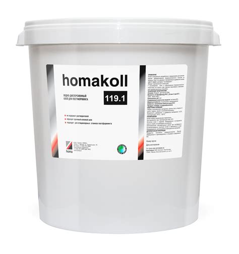 Клей homakoll (Хомакол) 119.1 для ровных поверхностей