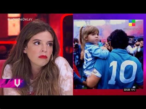 Dalma Maradona Cuando era chica no entendía lo que le pasaba a la