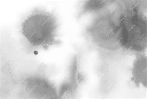 Fondo De Textura De Acuarela Blanco Y Gris Claro Ilustración Preliminar