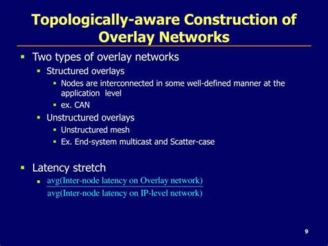 Ppt Topologically Aware Overlay Construction And Server Selection Powerpoint Presentation Id