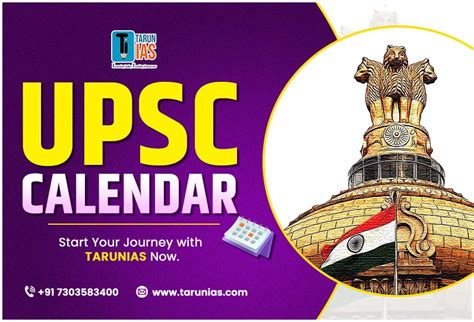UPSC Calendar Schedule Exam Dates And Download PDF Tarun IAS UPSC Mentorship Platform