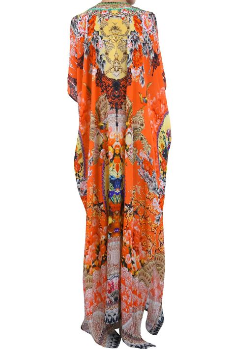 Designer Ladies Kaftan Dress Sexy Vacation Dress Shahida Parides