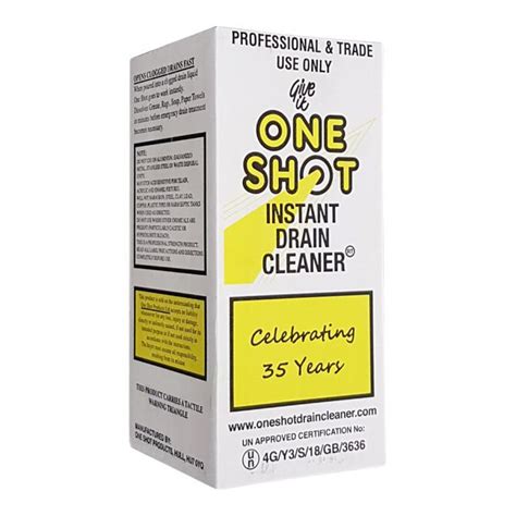 One Shot Drain Cleaner How To Use At Edward Stenhouse Blog