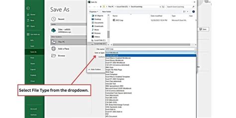 How To Save Excel Files Excel Hippo