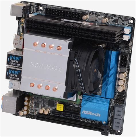 Asrock X E Itx Ac Mini Itx Motherboard Review Board Layout Design Techspot