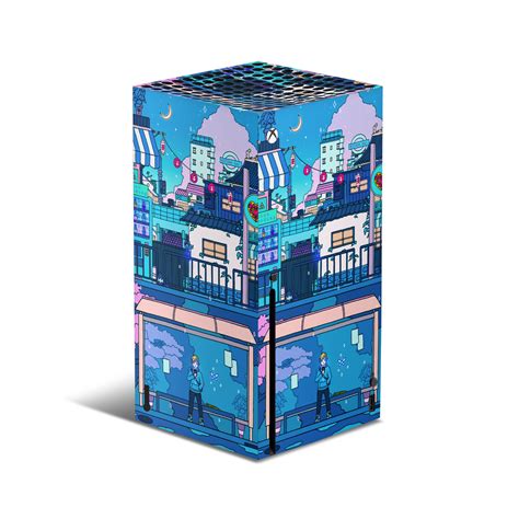 Xbox Series X Skin Chill City Cucu Covers