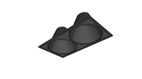 Double Cob Downlight 3d Warehouse