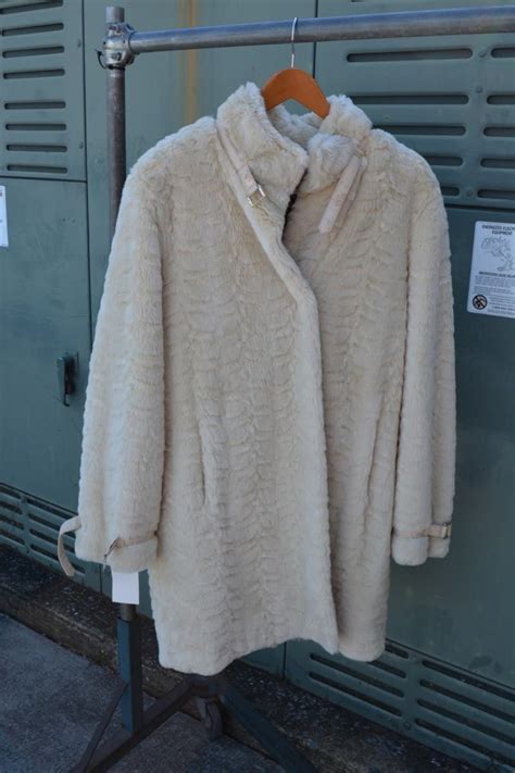 ‘donna Salyers Fabulous Furs Faux Coat Size Xl