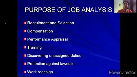 Hr Module 1 Part 6 Job Analysis Youtube