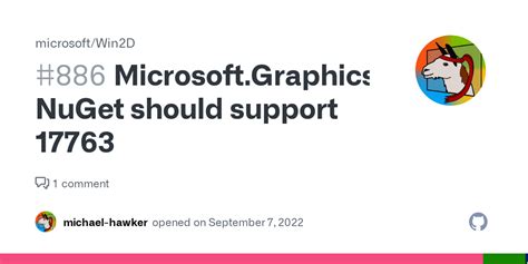 microsoft graphics win2d nuget should support 17763 · issue 886