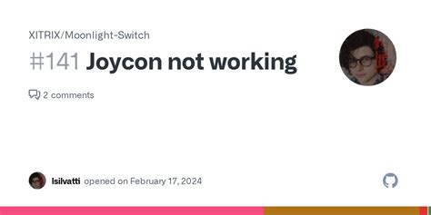 Joycon Not Working Issue Xitrix Moonlight Switch Github