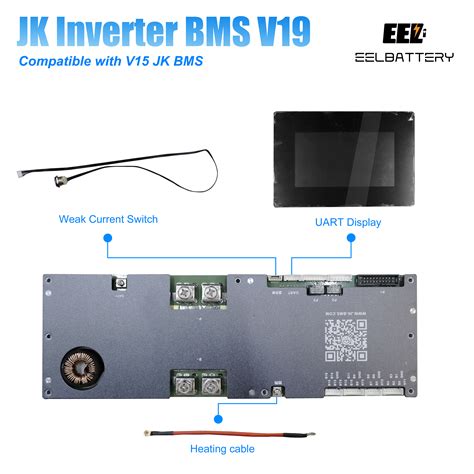 Eel 48v 16s V5 Jk Lifepo4 Diy Box Built In Smart Bms Stackable Server Rack