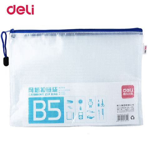 Deli Waterproof File Folder Normal Papel B5 Docume Grandado