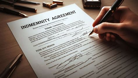 Contract Of Indemnity Vaquill