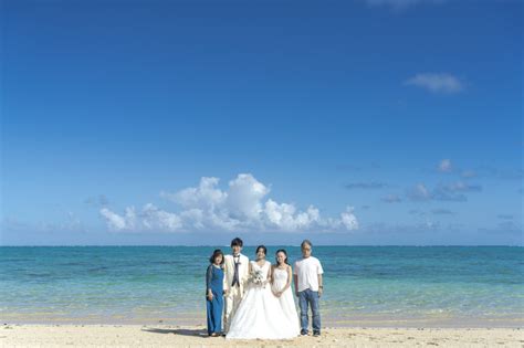 Bluesoda石垣島宮古島クラフトフォトウェディングのスタッフブログファミリーフォトのプレゼント中！またおふたりに石垣島に帰ってきて