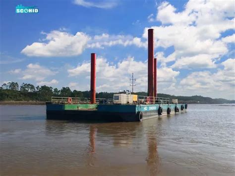 Heavy Machinery Platform Excavator Working Pontoons Floating Working Pontoon Barge Modular