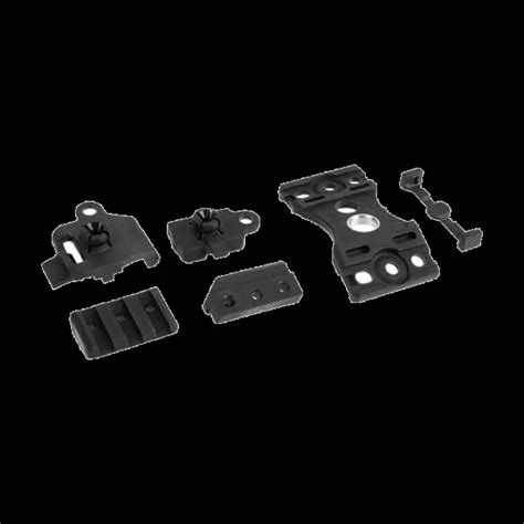 Unity Tactical KNUCKL Helmet Mount No Lanyard Black Survival Ready