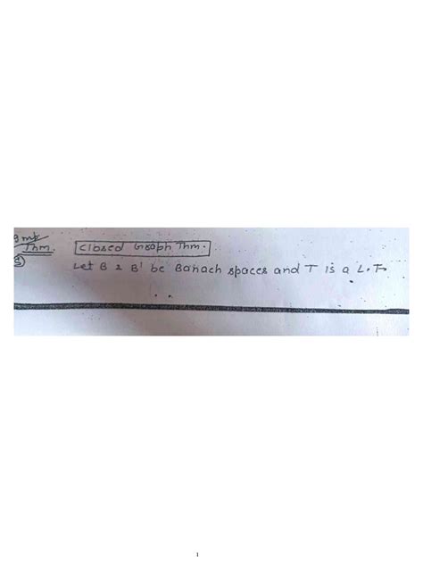 closed graph theorem pdf