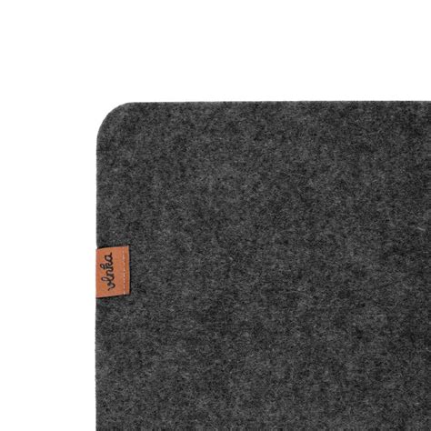 Felt Laptop Mat Black