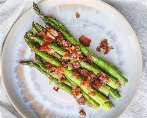 How To Make Maple Bacon Roasted Asparagus Quail Creek Homestead