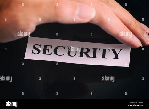 Security Of Personal Data Internet Concept Data Protection Stock Photo Alamy