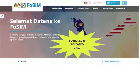 New Fosim Portal Magcolm Solutions Sdn Bhd