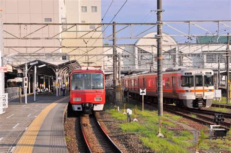 名鉄とJR東海の電車が同じ線路を走る区間 鉄道旅のガイド
