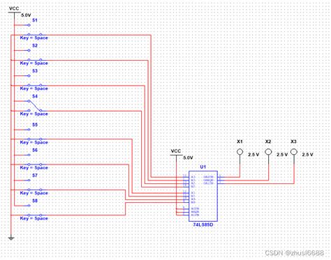 Multisim140仿真应用设计（五十）74ls85 4位比较器应用仿真 Csdn博客