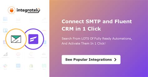 How To Integrate Smtp Fluent Crm Click Integration