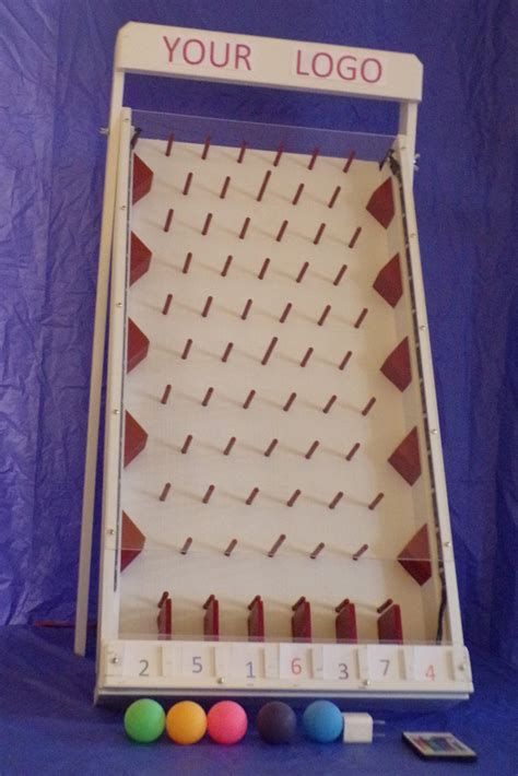 Lighted Plinko Plinko Board Plinko Game Carnival Game Etsy Polska