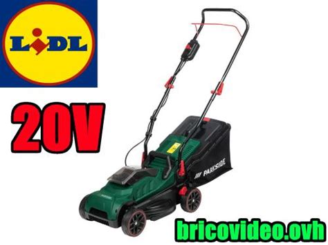 tondeuse à gazon 20V PARKSIDE LIDL PRMA 20 Li blablalidl avis