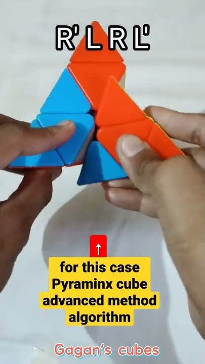 Pyraminx Cube Advanced Algorithm Method Short Youtube