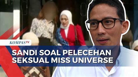 Soal Pelecehan Seksual Miss Universe Menparekraf Coreng Nama