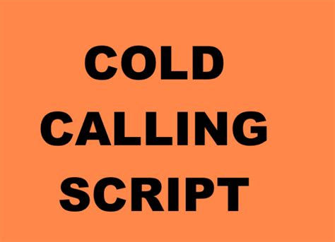 create a unique high converting cold call script by atlbusiness fiverr