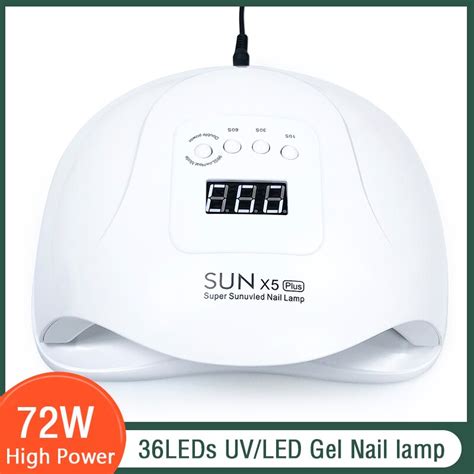 Upgrade Sunx5 Plus 72w Led Uv Lamp Nail Dryer For Vicedeal