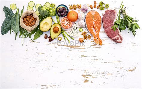 케토 제닉 저탄수화물 다이어트 개념