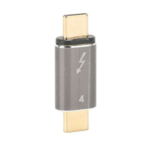 Adaptador Magnético Gris Espacial Adaptador Tipo C Macho A Tipo C