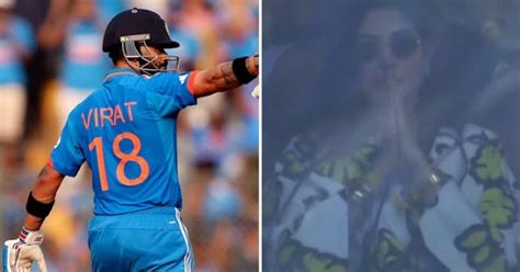 Virat Kohli S Romantic Gesture In The World Cup Semi Final At The