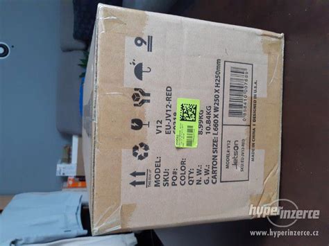 Hoverboard Jetson V12 Electra Light Red Bazar Hyperinzerce Cz