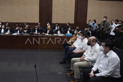 SIDANG PUTUSAN KASUS MINYAK GORENG ANTARA Foto