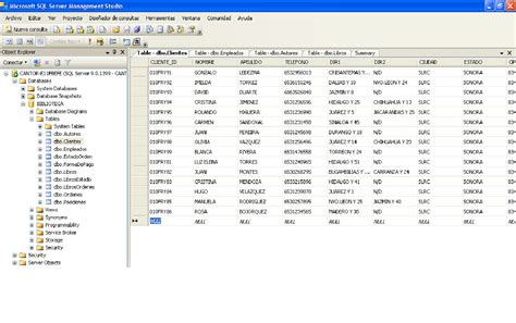 Base De Datos 2 Evidencia 3 Llenar Con Registros Las Tablas De La