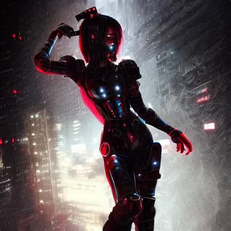 Cyber Samurai Concept Art