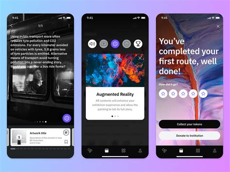Particle App Art Exhibitions By Fabio My On Dribbble