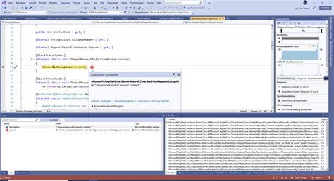 Ugly Exception After Closing The Browserfirefoxchrome With Serverside Blazor Kestrel · Issue